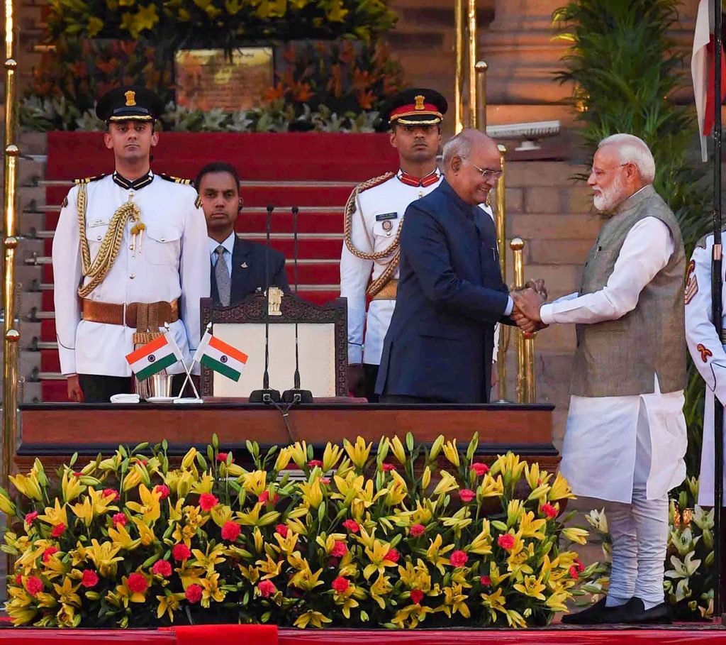 Modi sworn in as PM for 2nd term; Rajnath, Shah, Jaishankar in cabinet ...