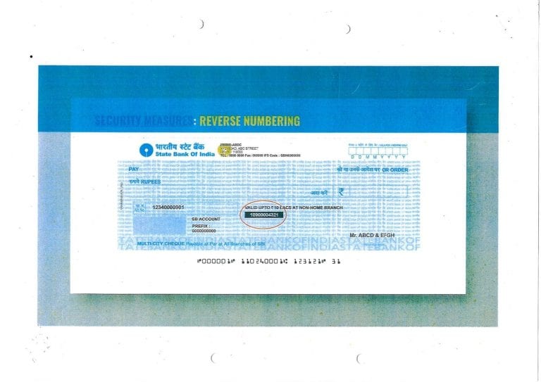 SBI cheques to have new features; cut in service charges