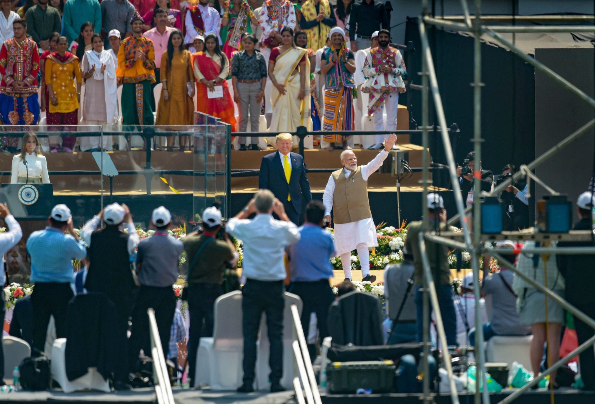 The magical, mysterious hands behind Namaste Trump event - The Federal