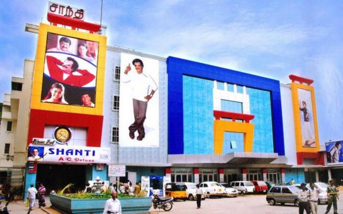 An era ends as Shivaji Ganesan's iconic Shanti theatre changes form ...