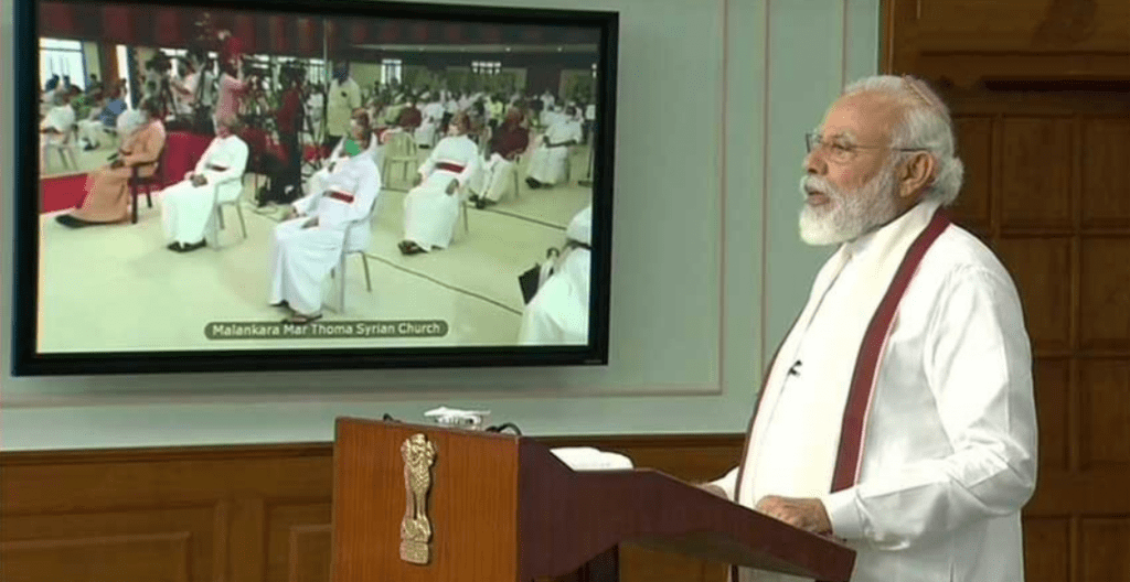 Govt not biased on caste and religious lines, says PM Modi at church ...