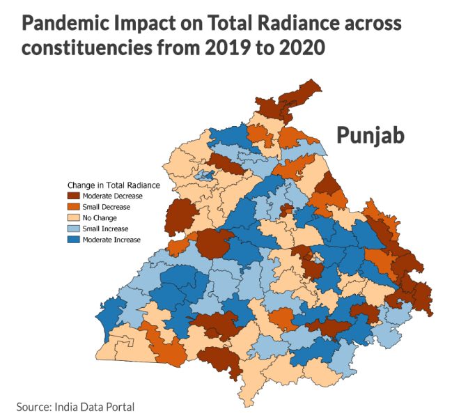 Punjab shining in terms of economic activity: nightlights data