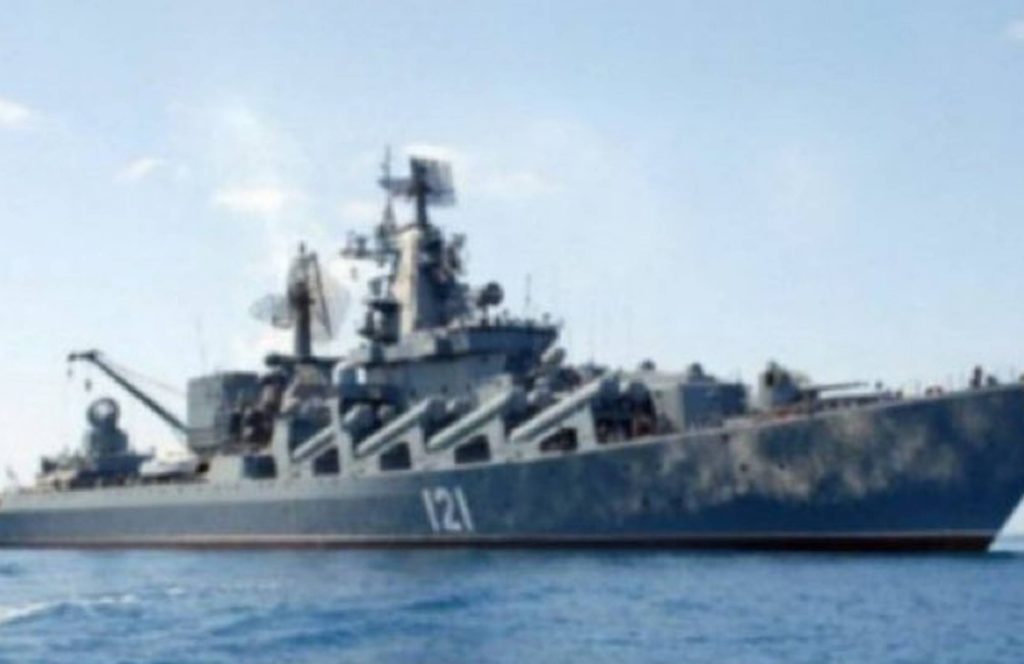 Big blow to Putin as Russian warship Moskva sinks in Black Sea - The ...