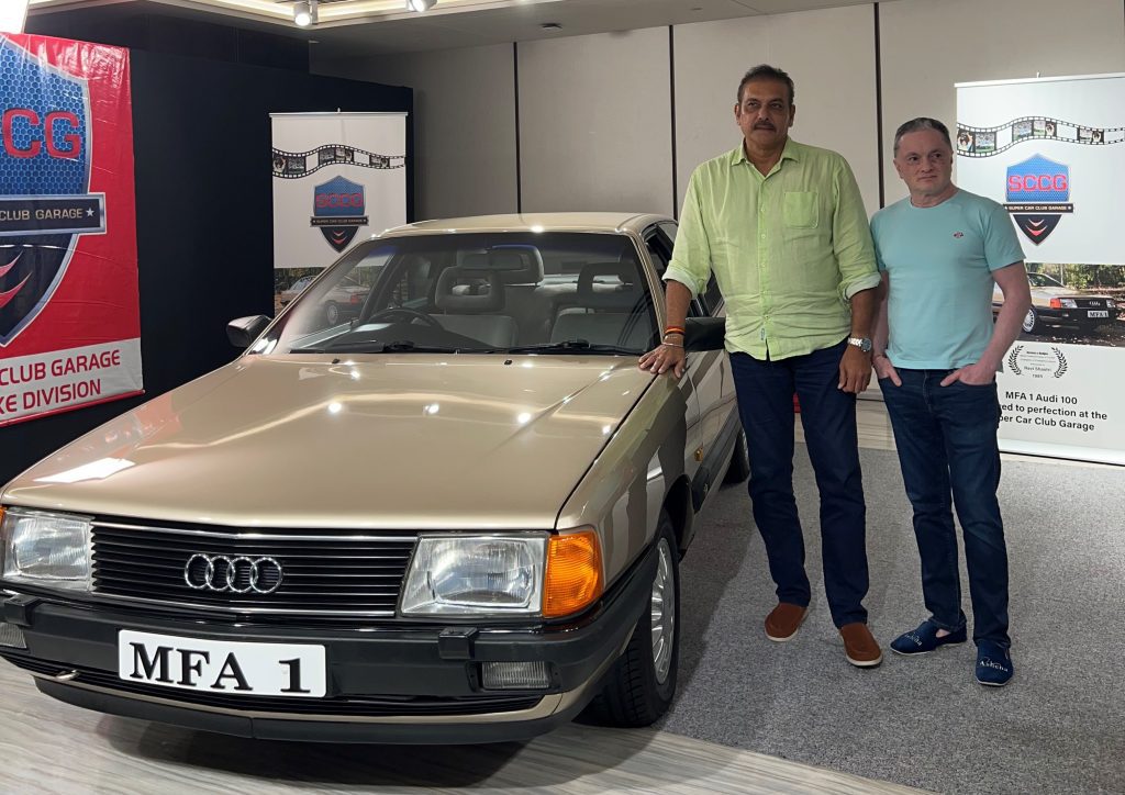 Ravi Shastri’s iconic Audi 100 fully restored; here’s how it was done ...