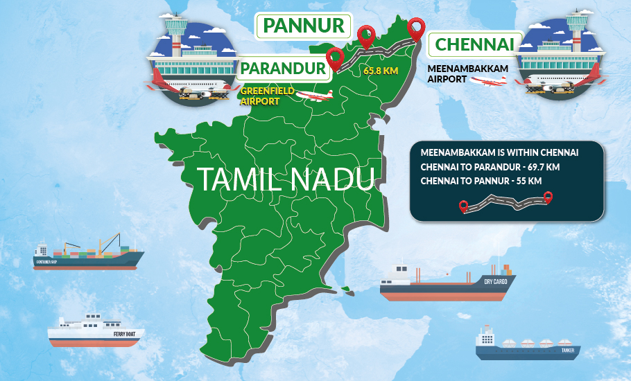 Chennai airport II: How far will Parandur greenfield project fly ...