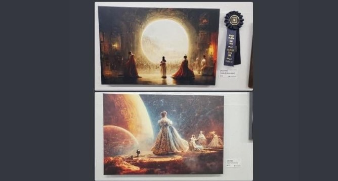 AI generated art wins competition, Twitter artists aren't happy | AI ...