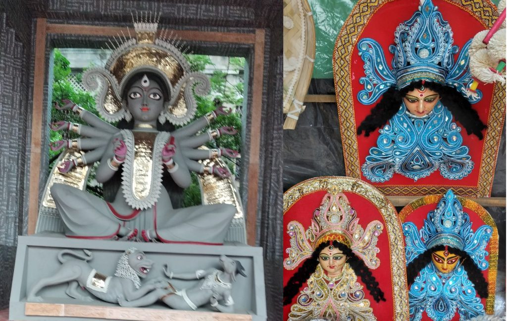Durga Puja different Kumartuli Kolkata