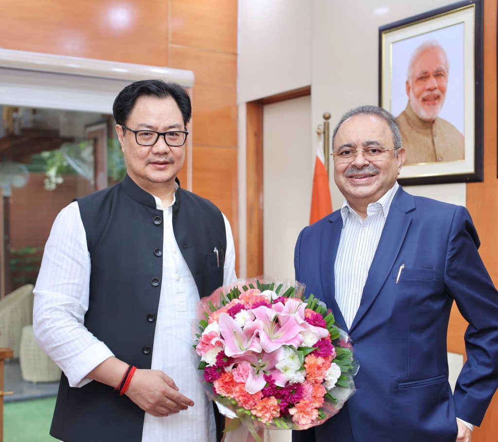 Justice Ritu Raj Awasthi takes charge chairperson Law Commission