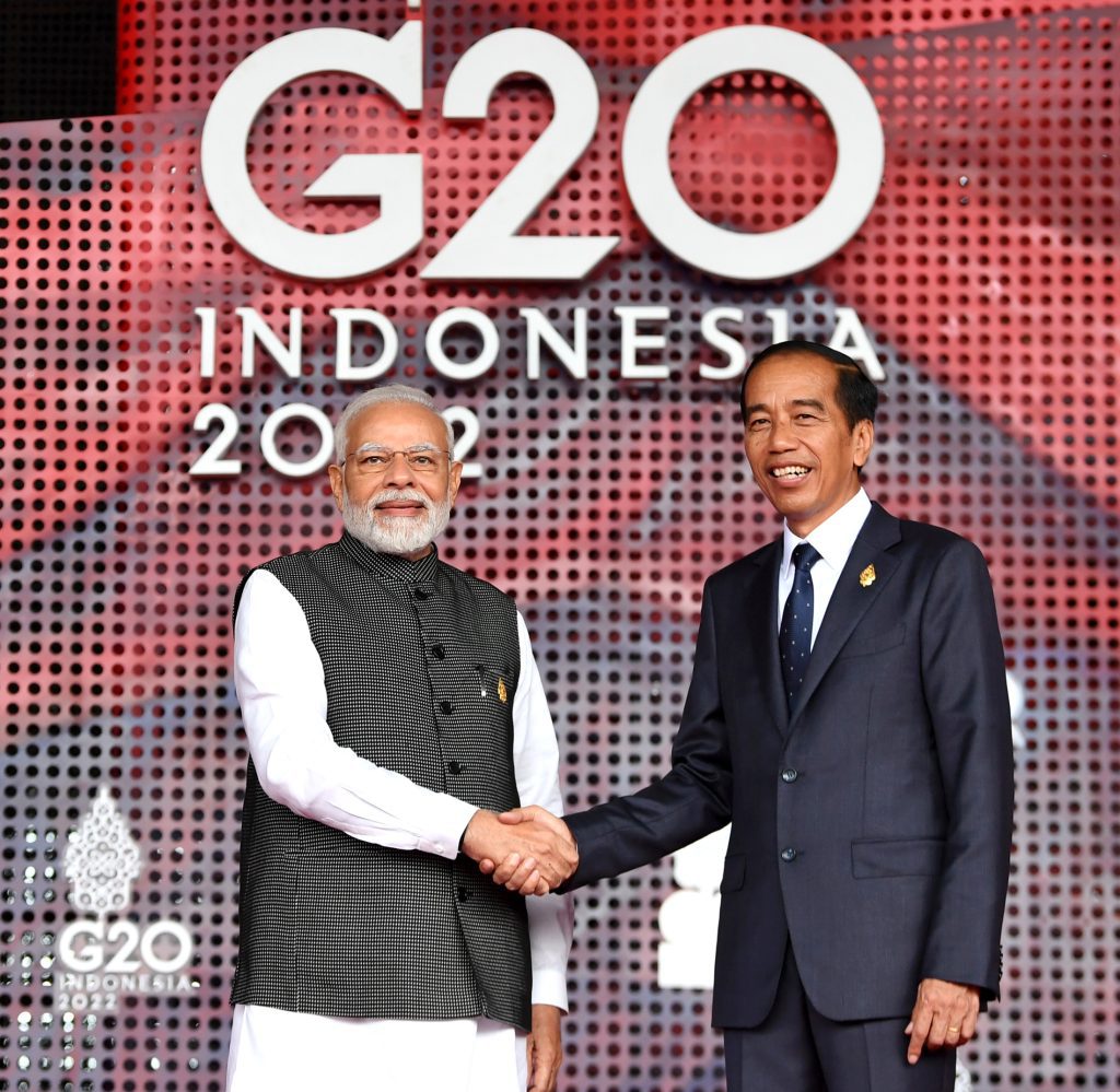 G20 meet begins in Bali; Indonesian President Widodo welcomes Modi