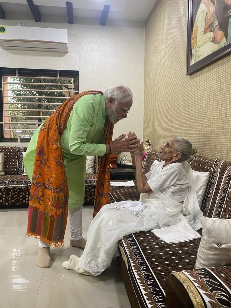 PM Modi's mother, Hiraben, dies days after hospitalisation - The Federal