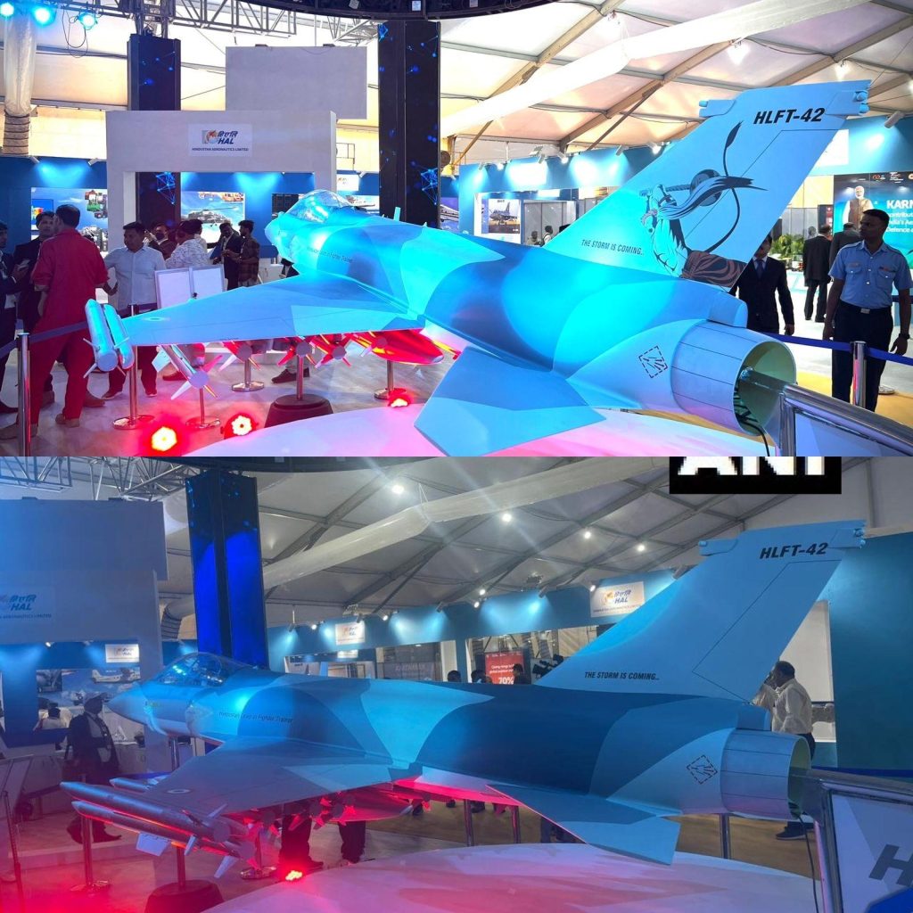 Aero India 2023: HAL removes Hanuman's image from next-gen HLFT-42 ...