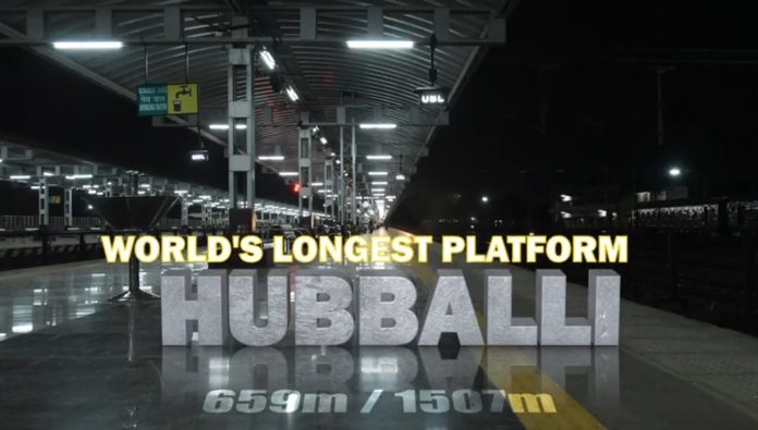 Hubballi in Karnataka gets world's longest railway platform