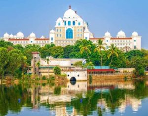 Telangana: KCR unveils Rs 650-cr secretariat complex, India’s largest