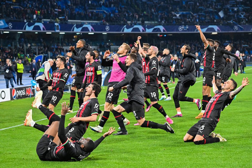 AC Milan defeat Napoli, rejoin Europe's elite in Champions League semis