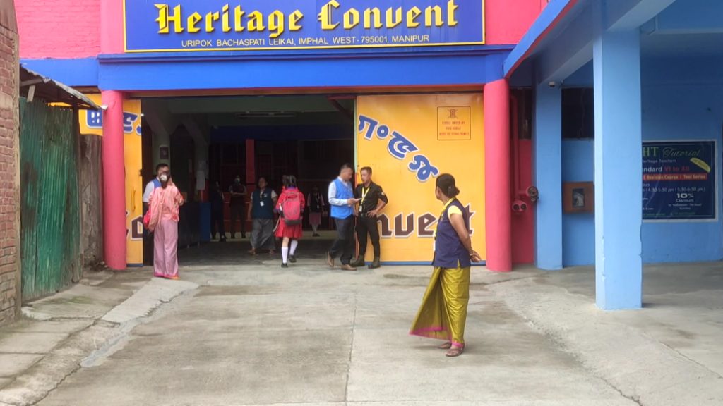Manipur: Schools reopen with thin attendance; students, parents happy