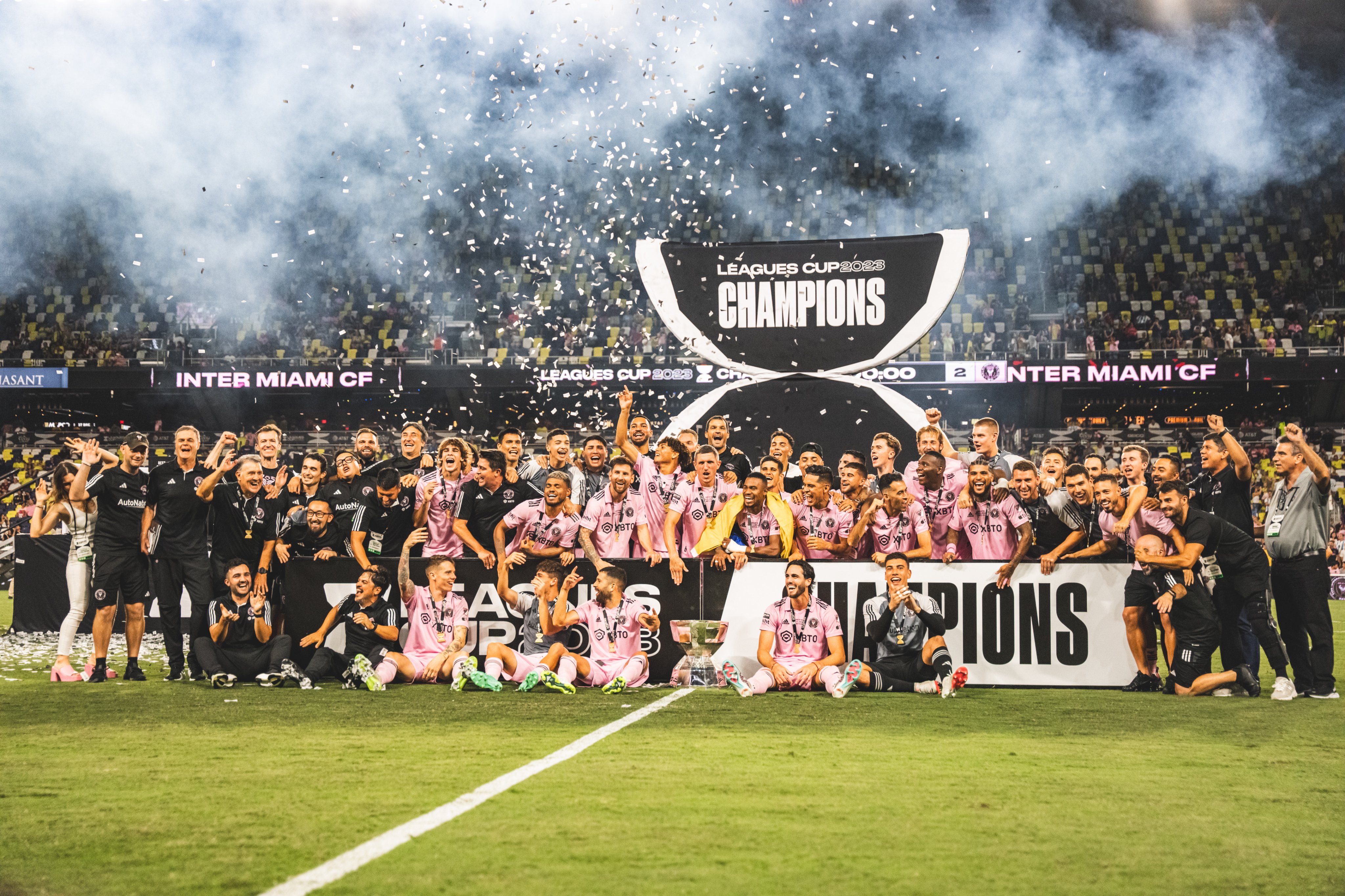 Mesmerising Messi inspires Miami to first championship win with Leagues Cup
