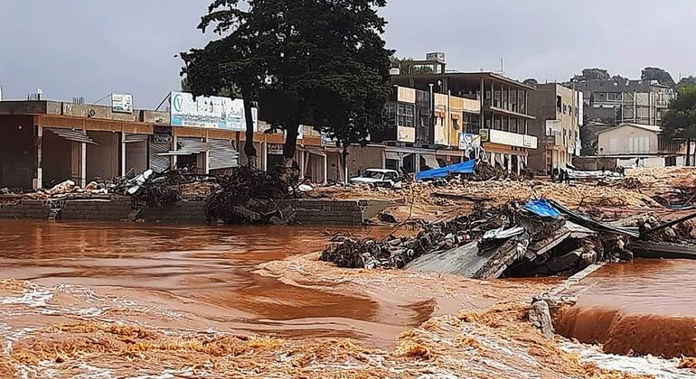Libya floods: More than 5,300 feared dead, 10,000 missing