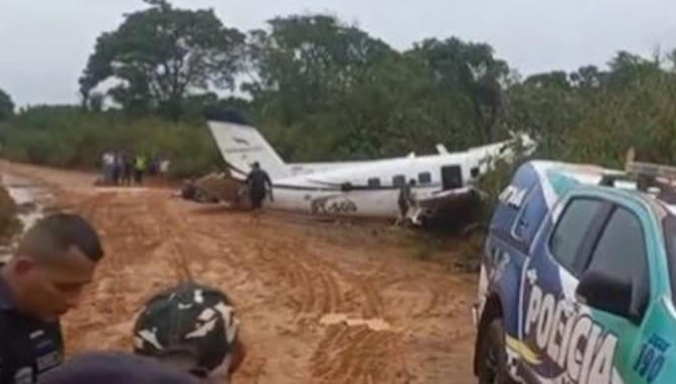 Small plane crashes in Brazil's Amazon rainforest, all 14 on board killed