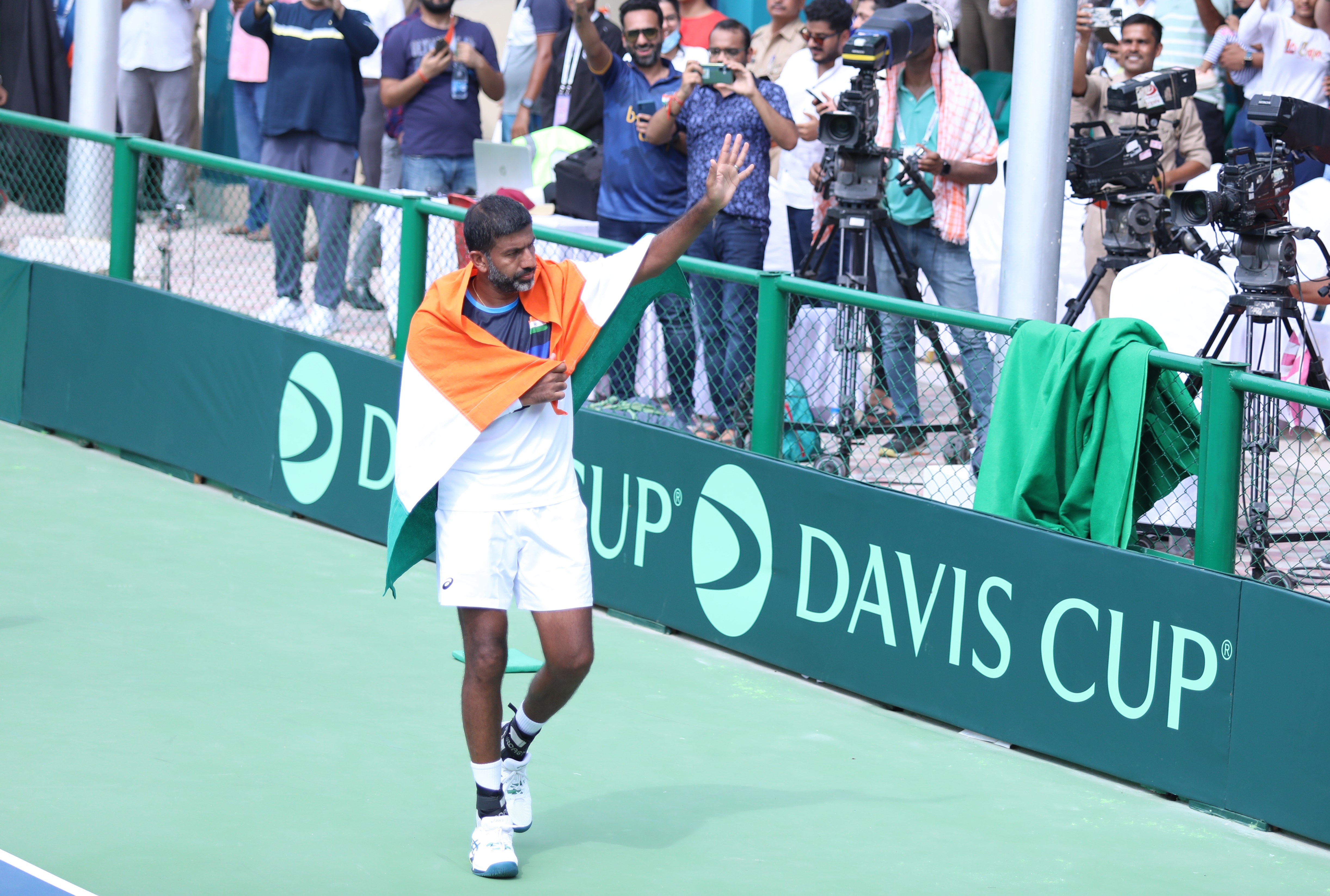 Davis Cup: India thrash Morocco 4-1; winning farewell for Rohan Bopanna