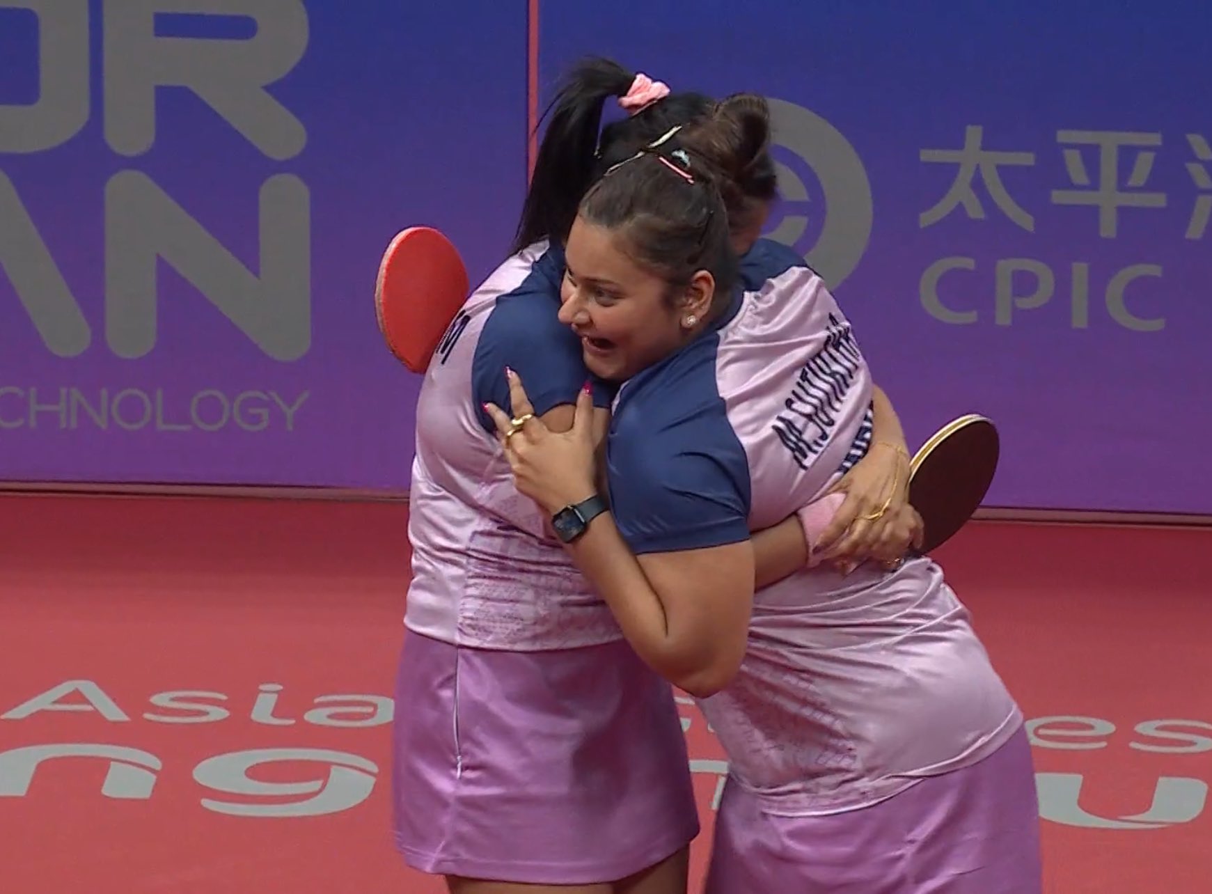 Asian Games table tennis: Ayhika-Sutirtha stun World No. 2 Chinese pair, create history