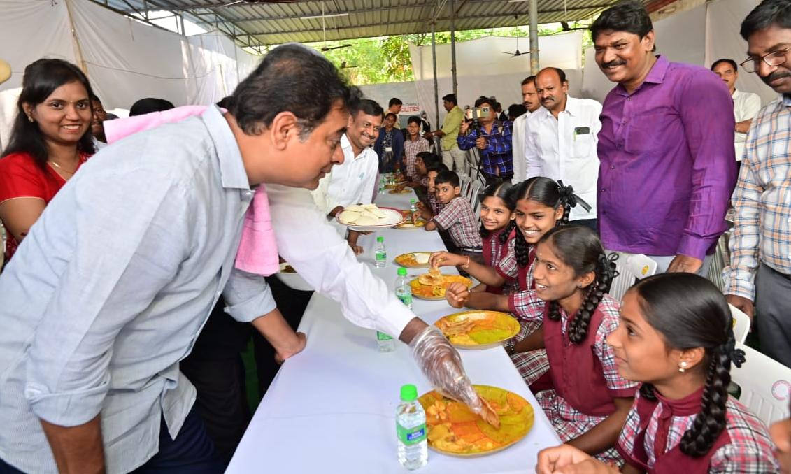 Telangana launches breakfast scheme to daily feed 23 lakh govt school ...