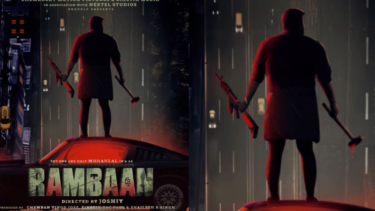 Mohanlal unveils his next 'Rambaan'; Joshiy to direct film