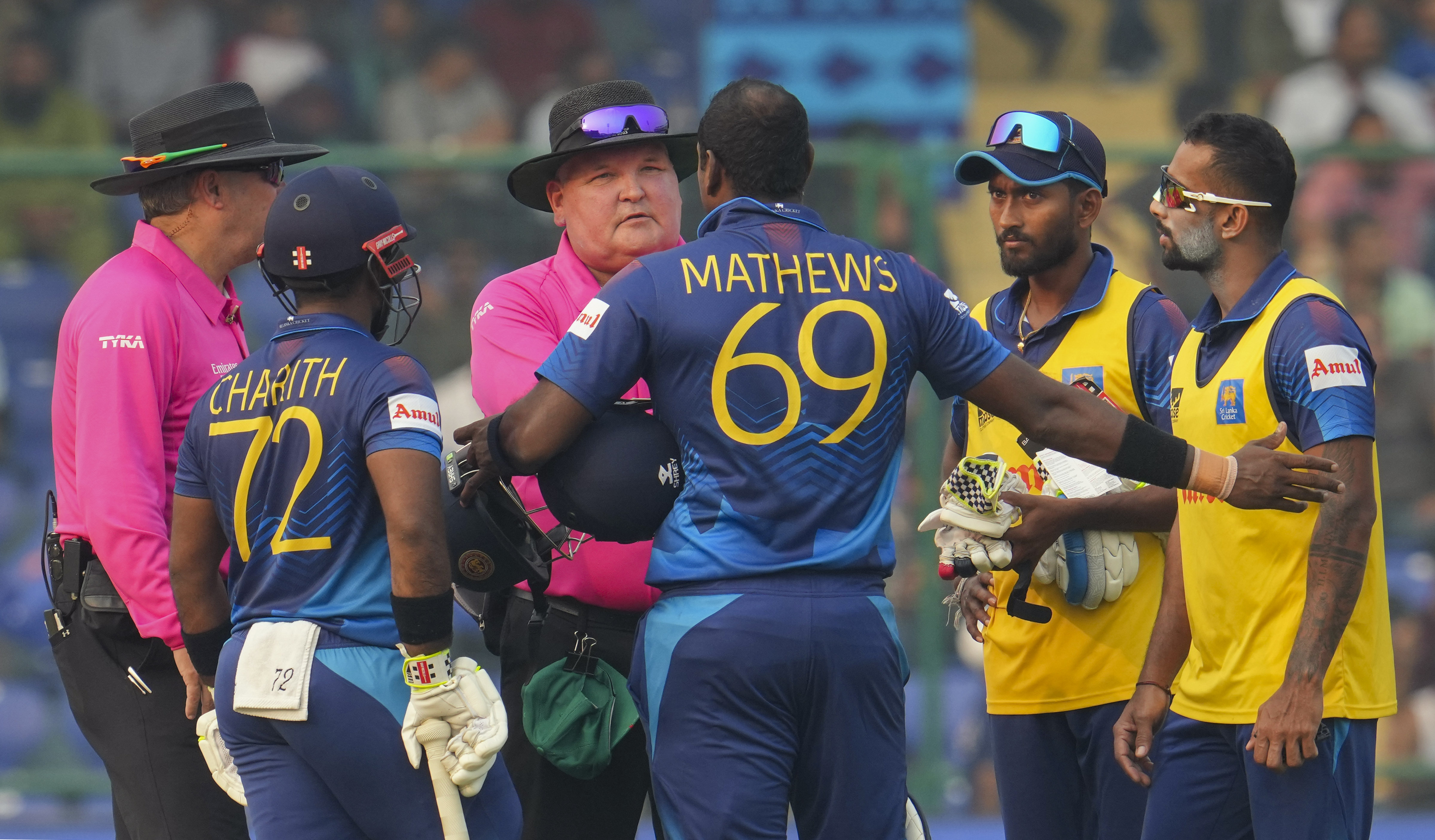 MCC on Mathews timed out: Umpires made correct decision