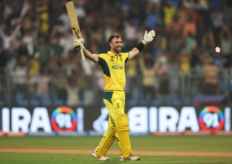 Glenn Maxwell's sensational 201* puts Australia in World Cup semifinals