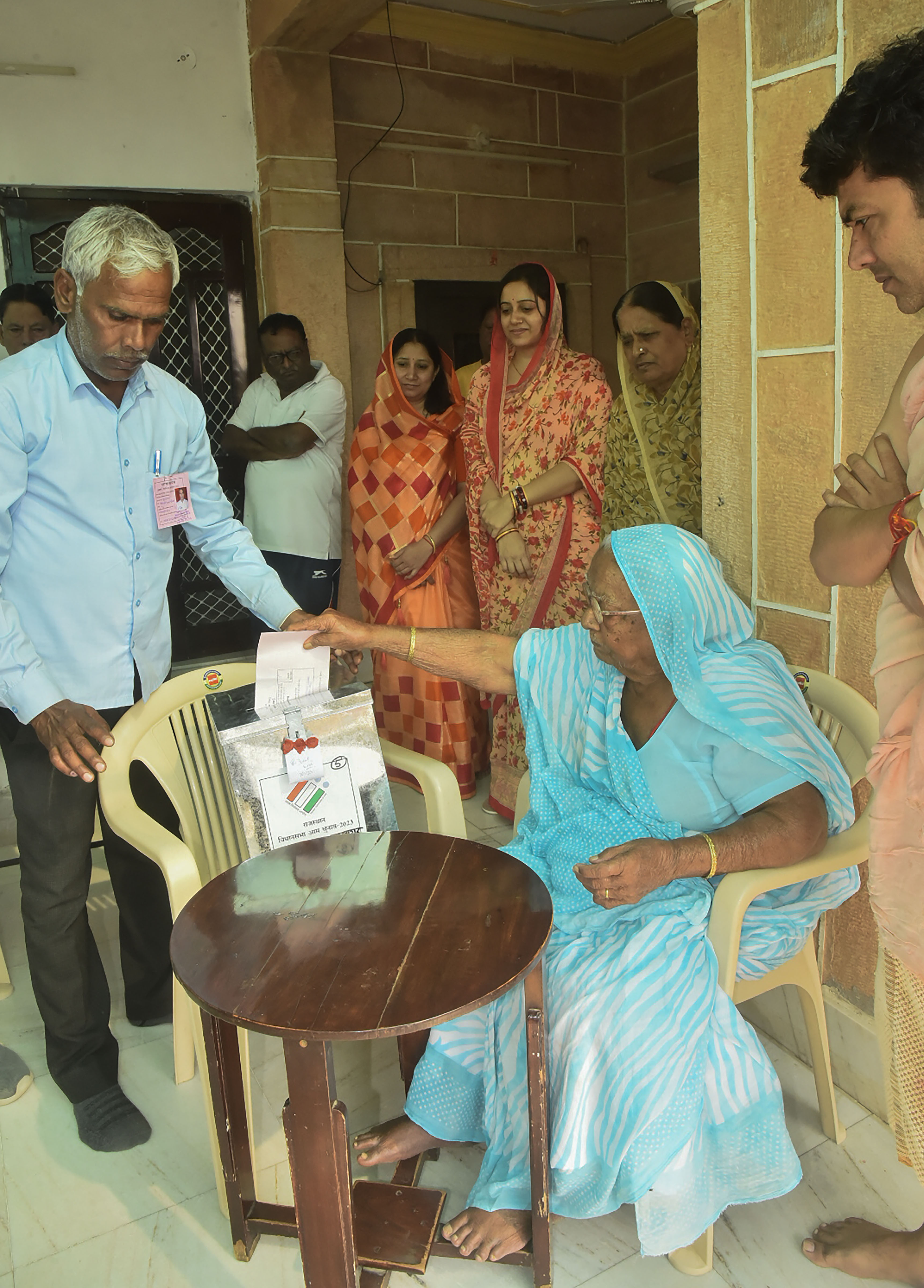 Telangana polls: ‘Home voting’ for 80+, PwD voters begins