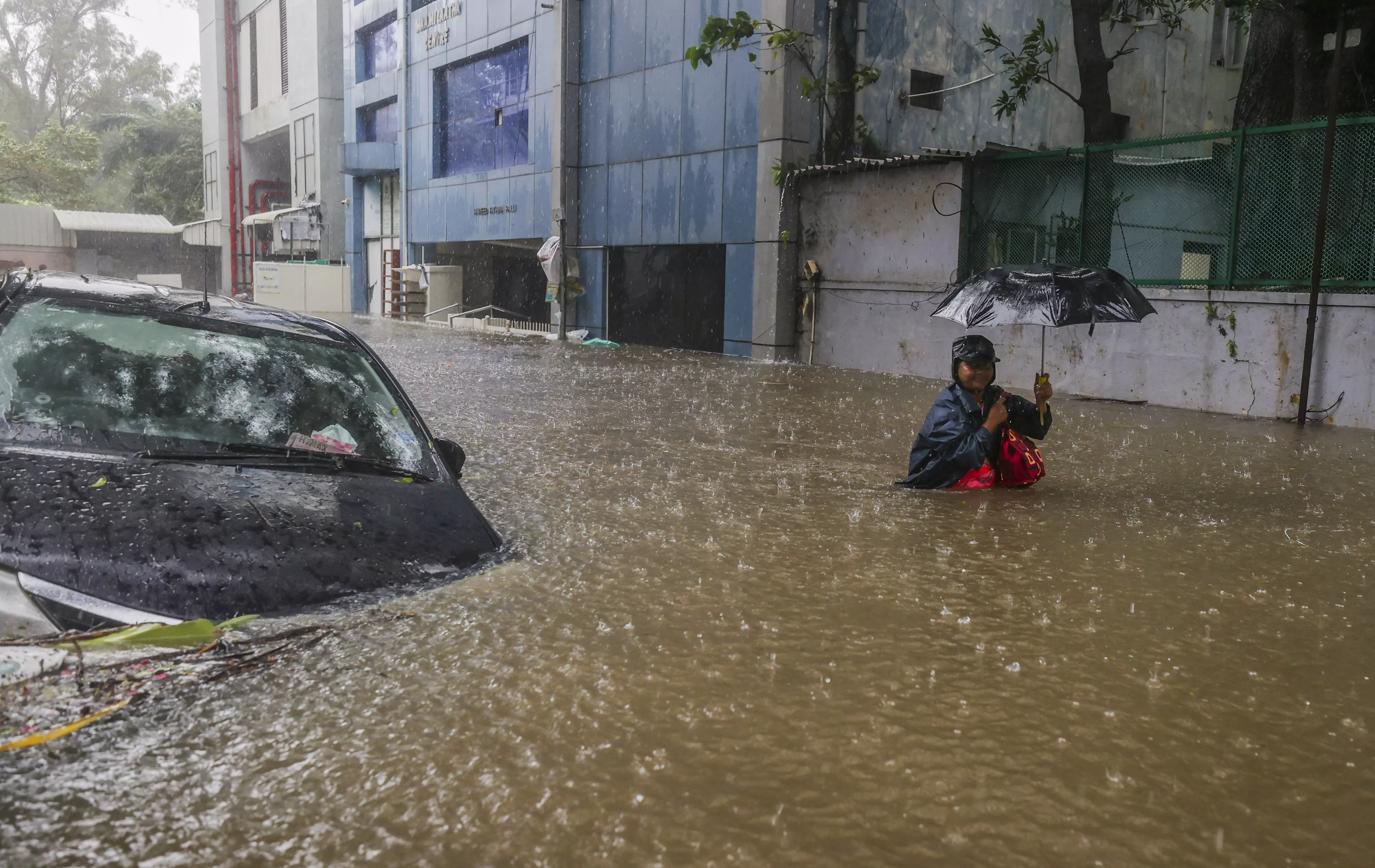 Photos | Cyclone Michaung: Heavy rain in Chennai