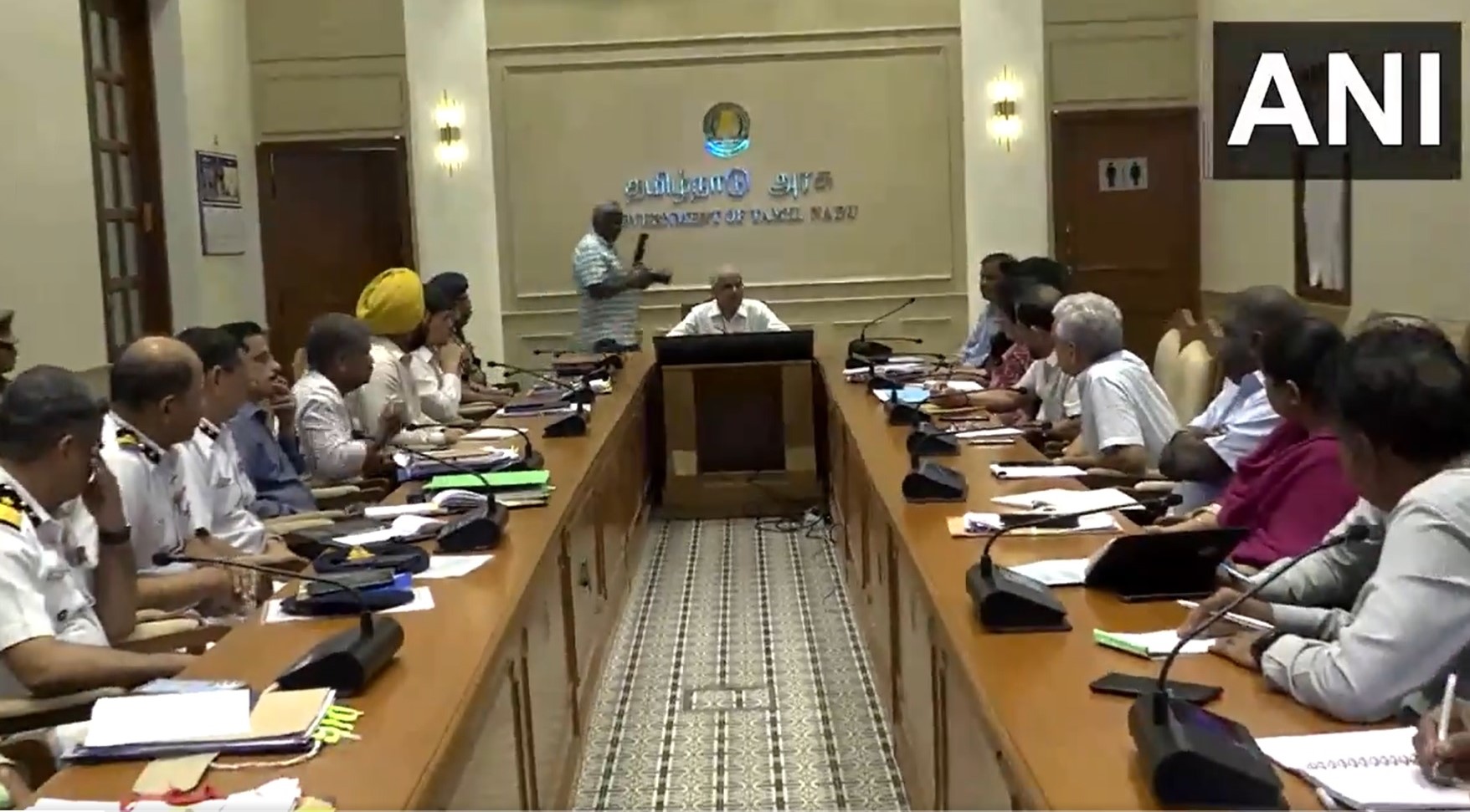 TN oil spill: Chief Secy reviews situation with crisis management group