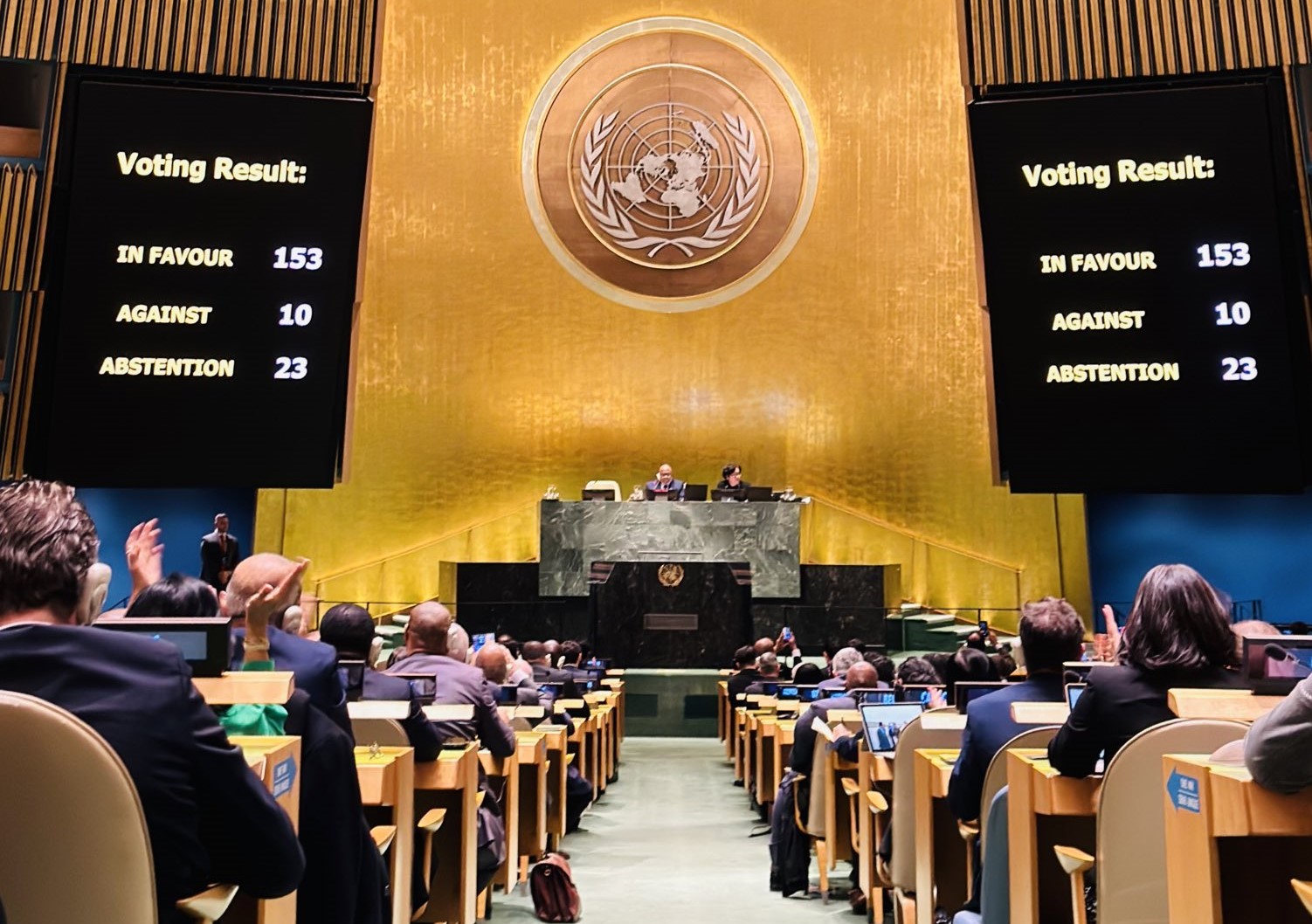 India votes in favour of UNGA draft resolution demanding immediate ...