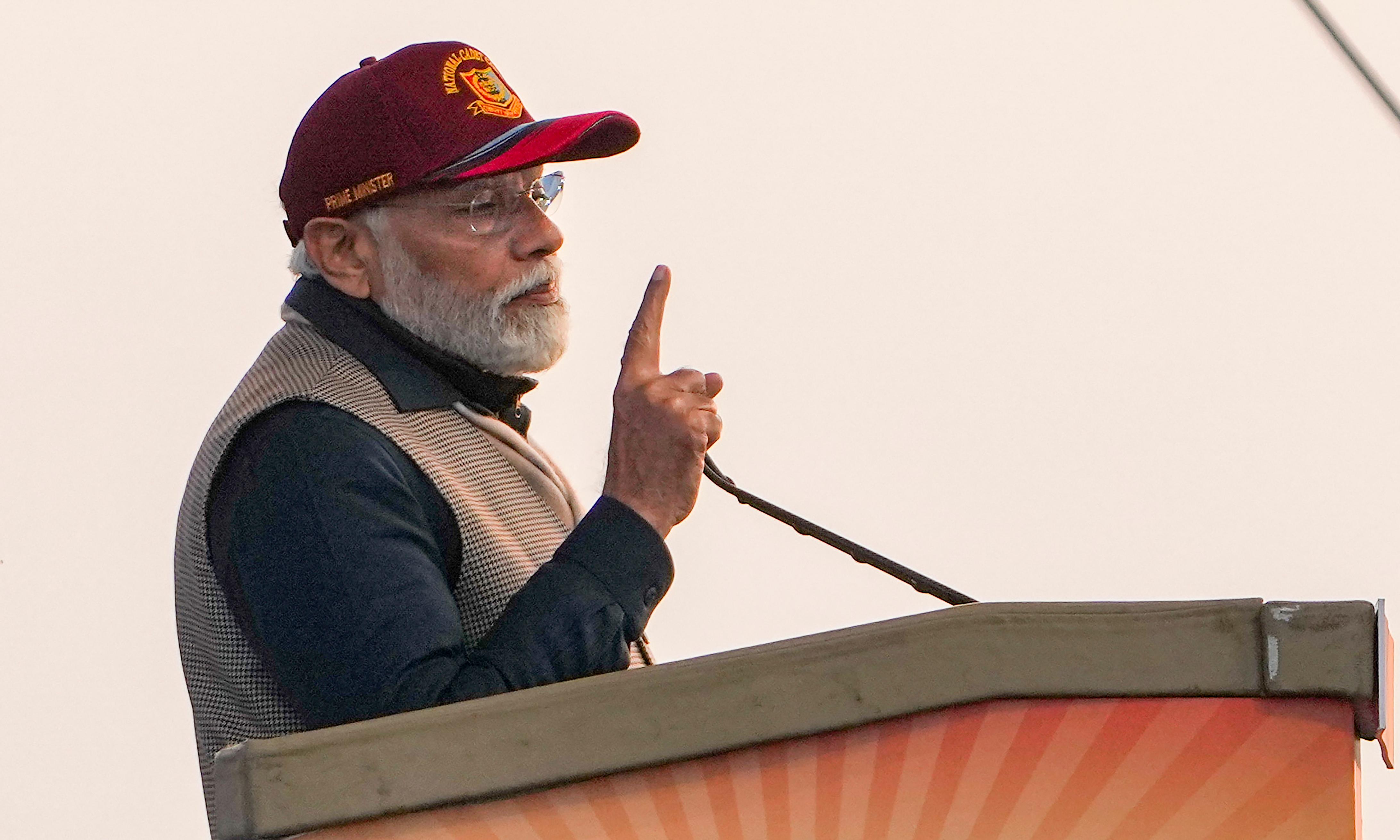 You are architect of developed India: PM Modi tells NCC cadets