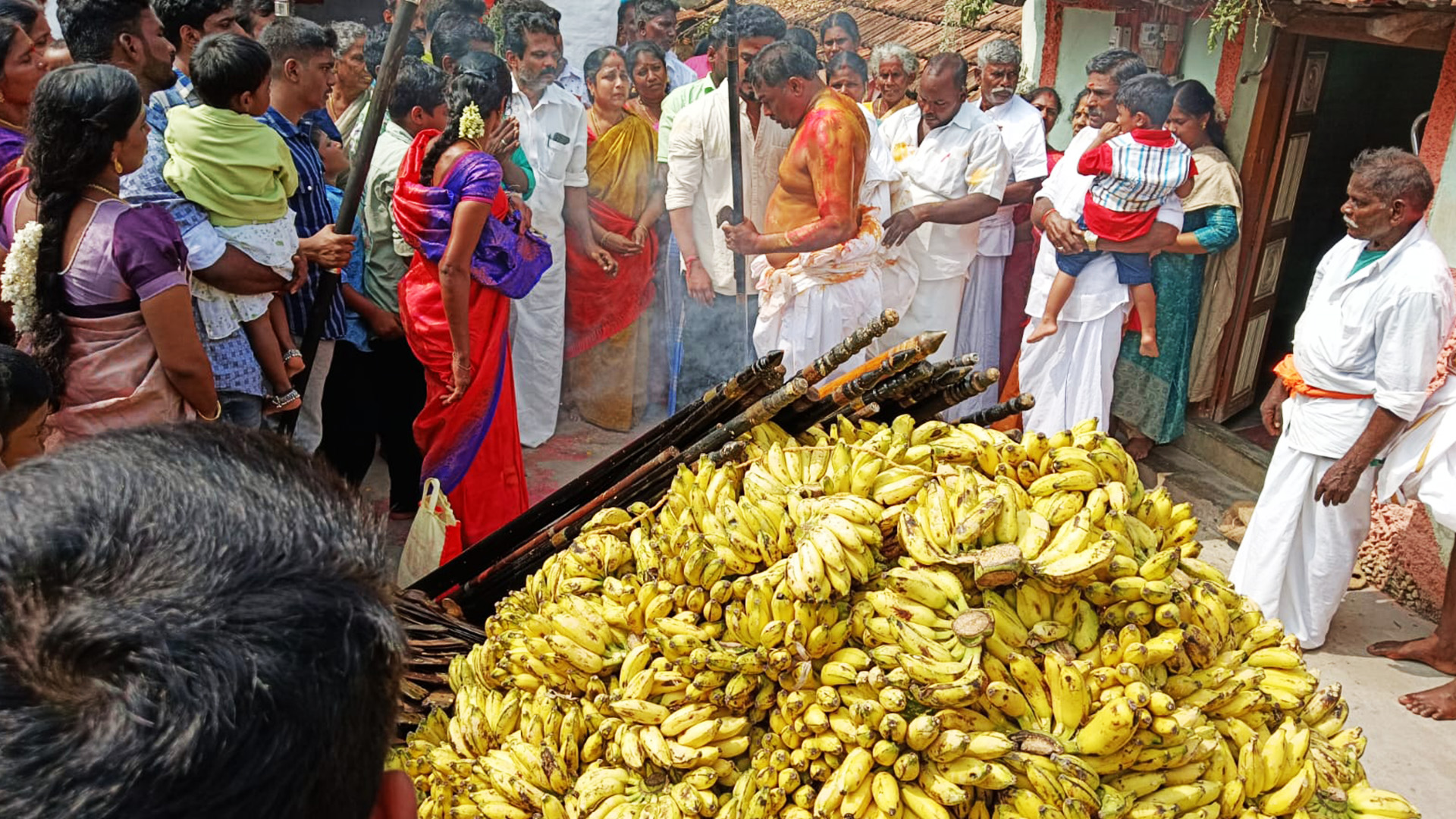 The temple where Valari, a traditional hunting weapon, is worshipped