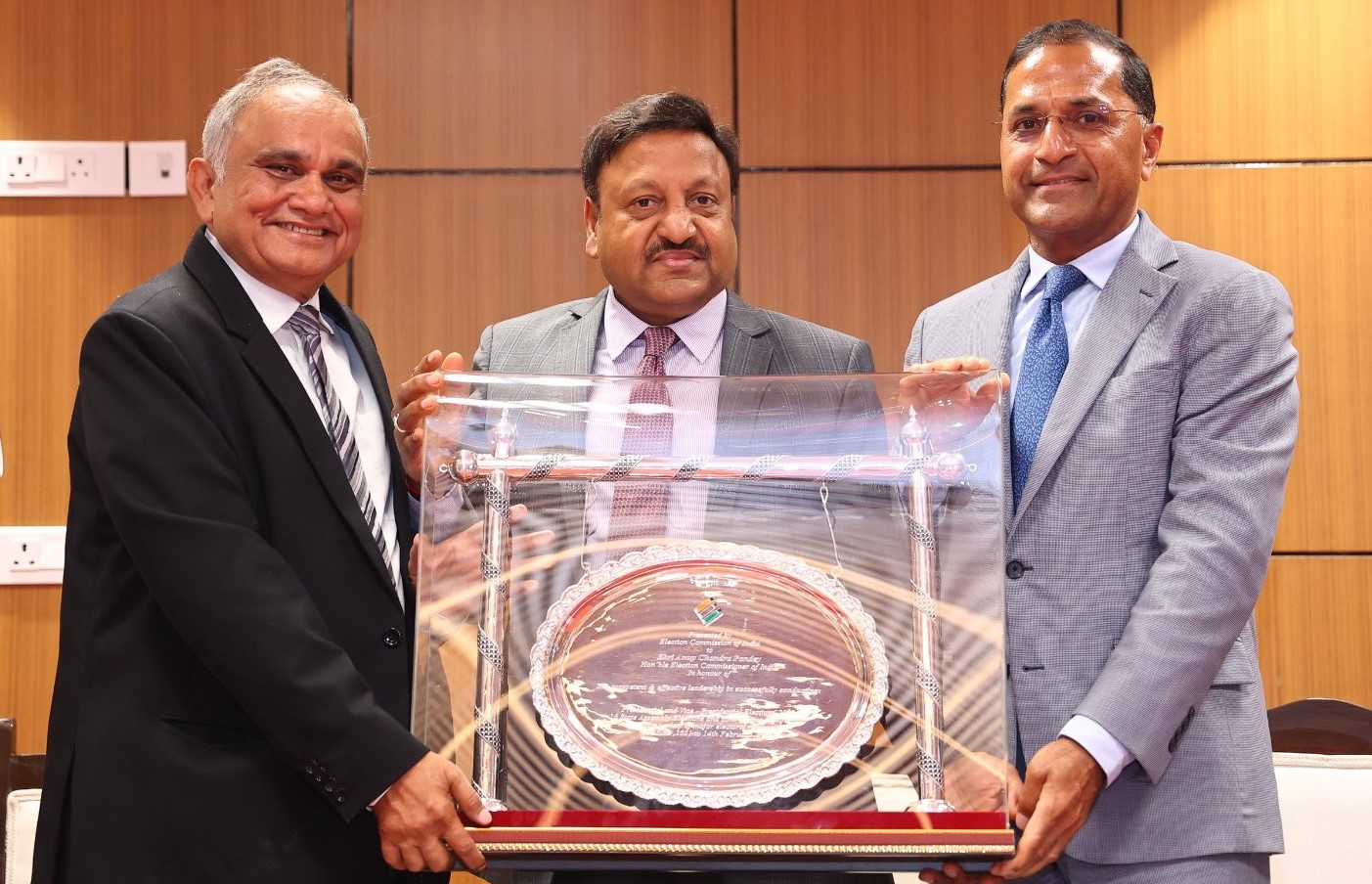 Anup Pandey retires as election commissioner