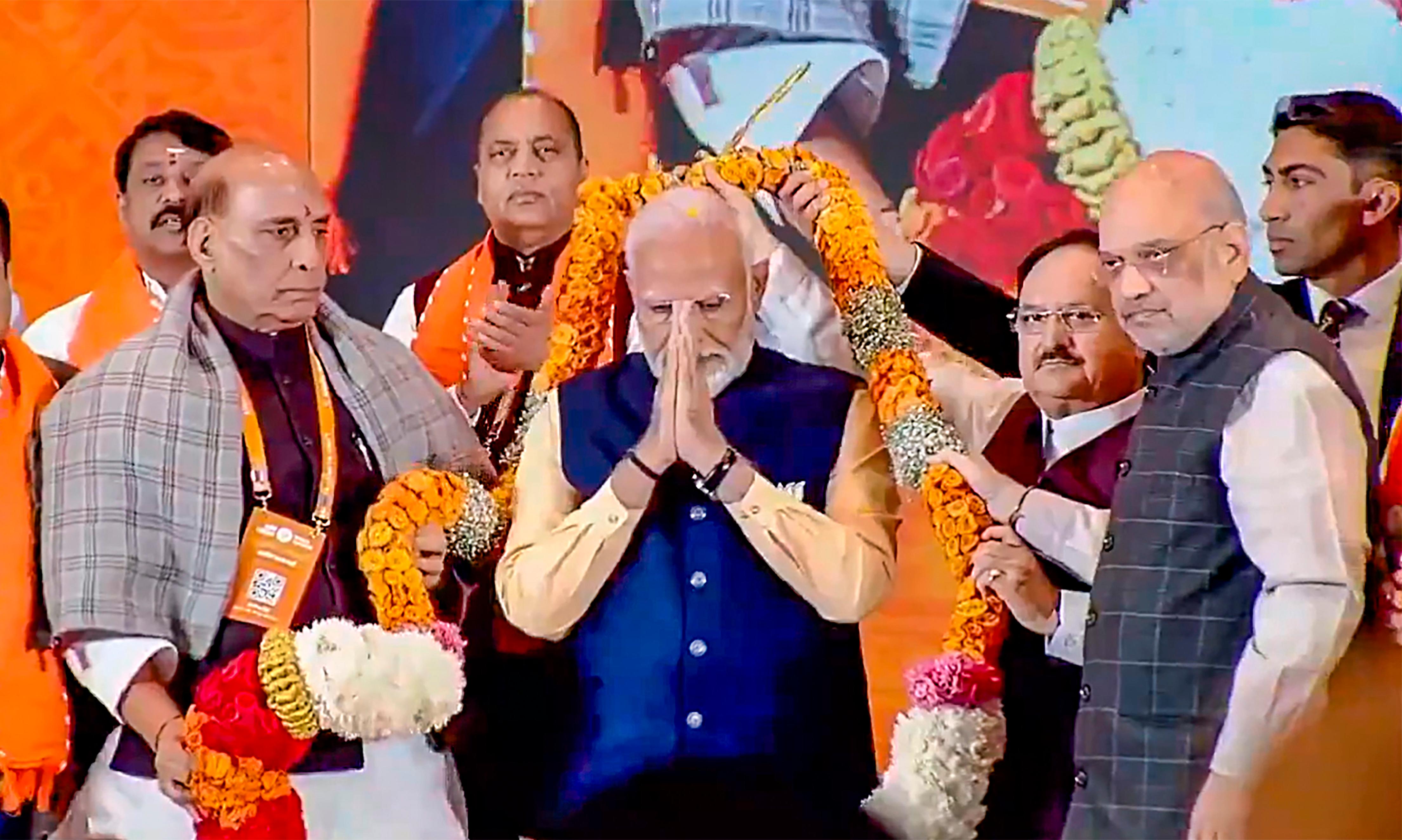 PM Modi: Opposition lacks 'Viksit Bharat' road map, only BJP can deliver