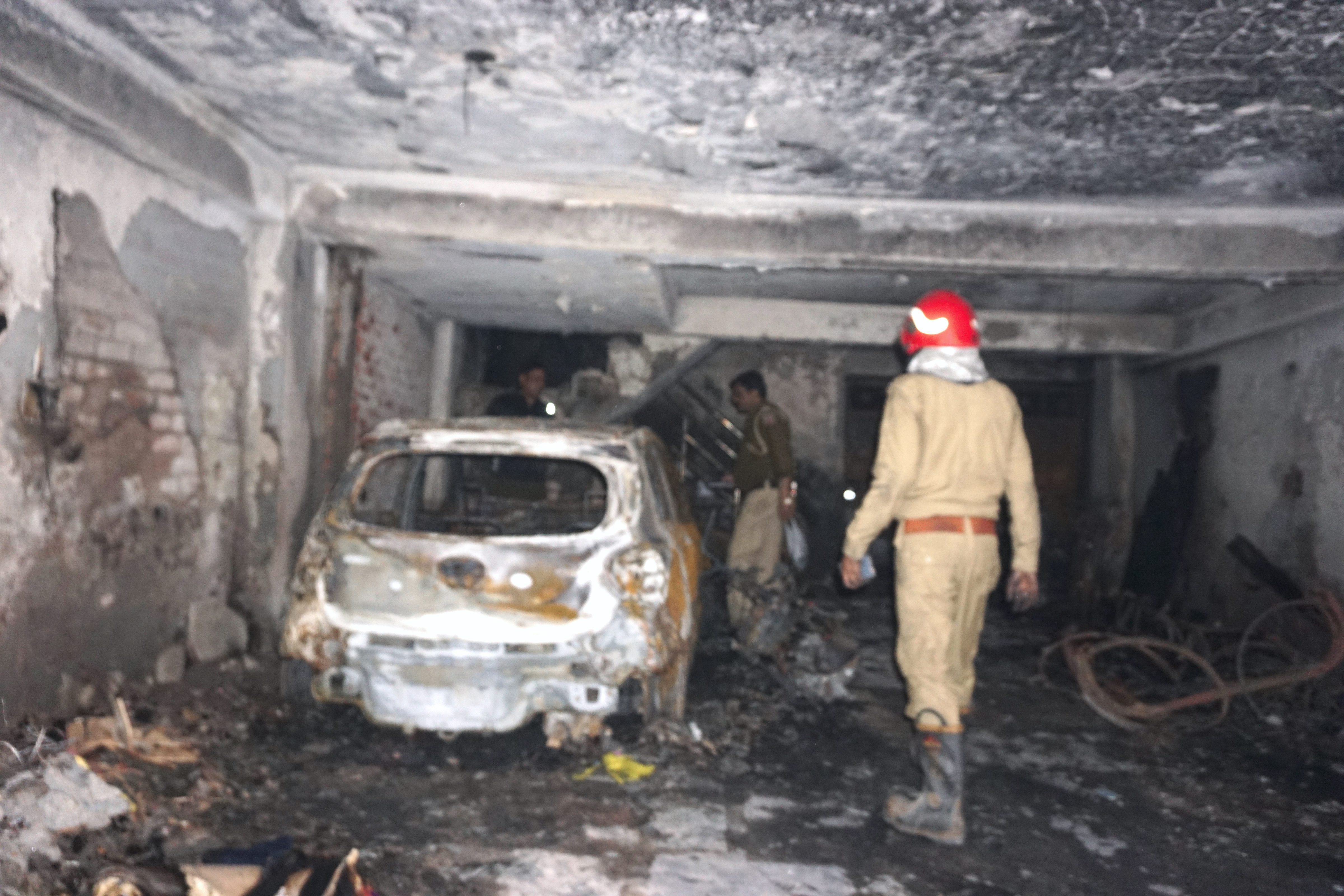 Delhi: 4 including 2 kids killed as fire breaks out in residential building