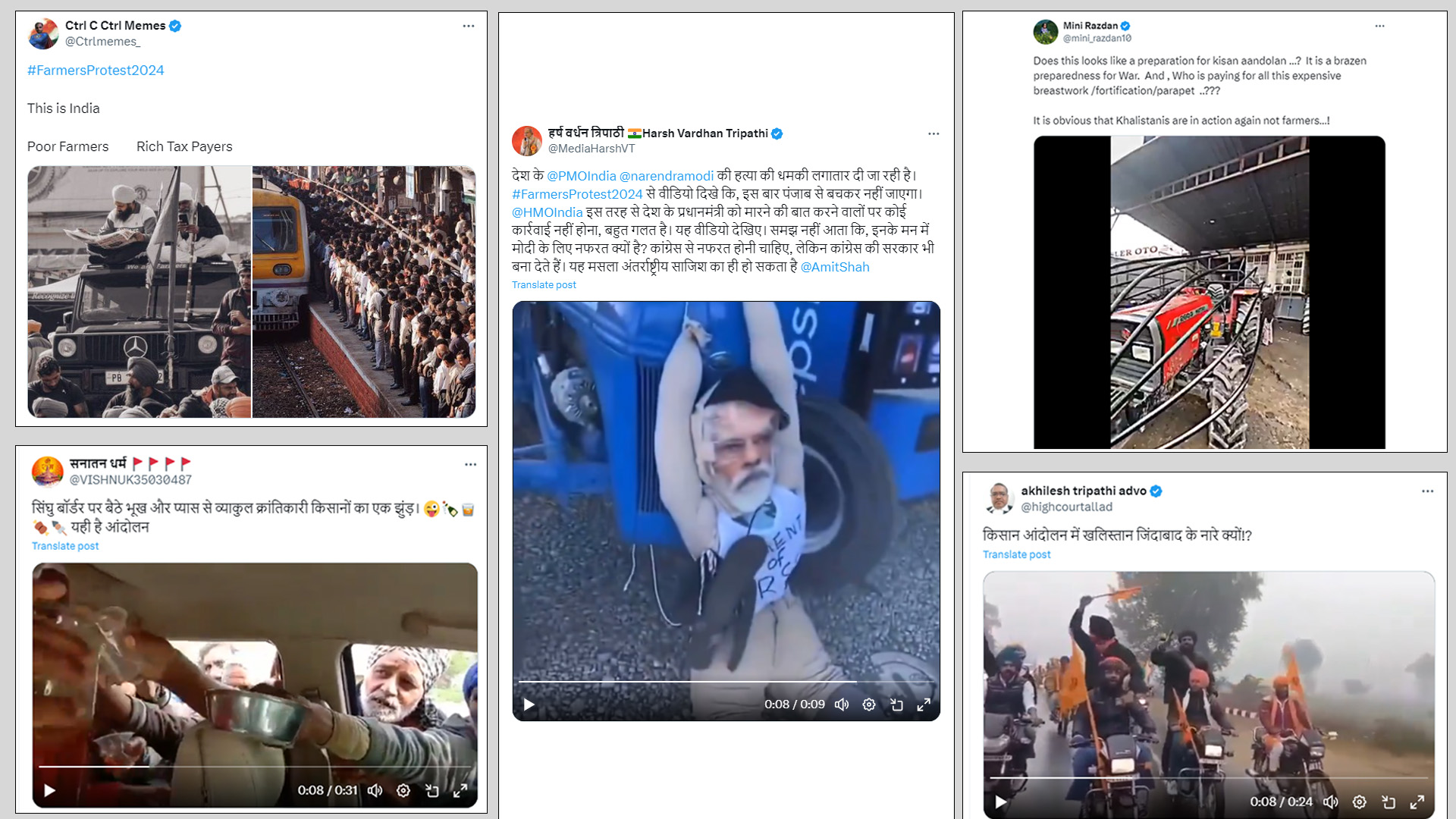 How social media is trivialising farmers protest, painting it communal