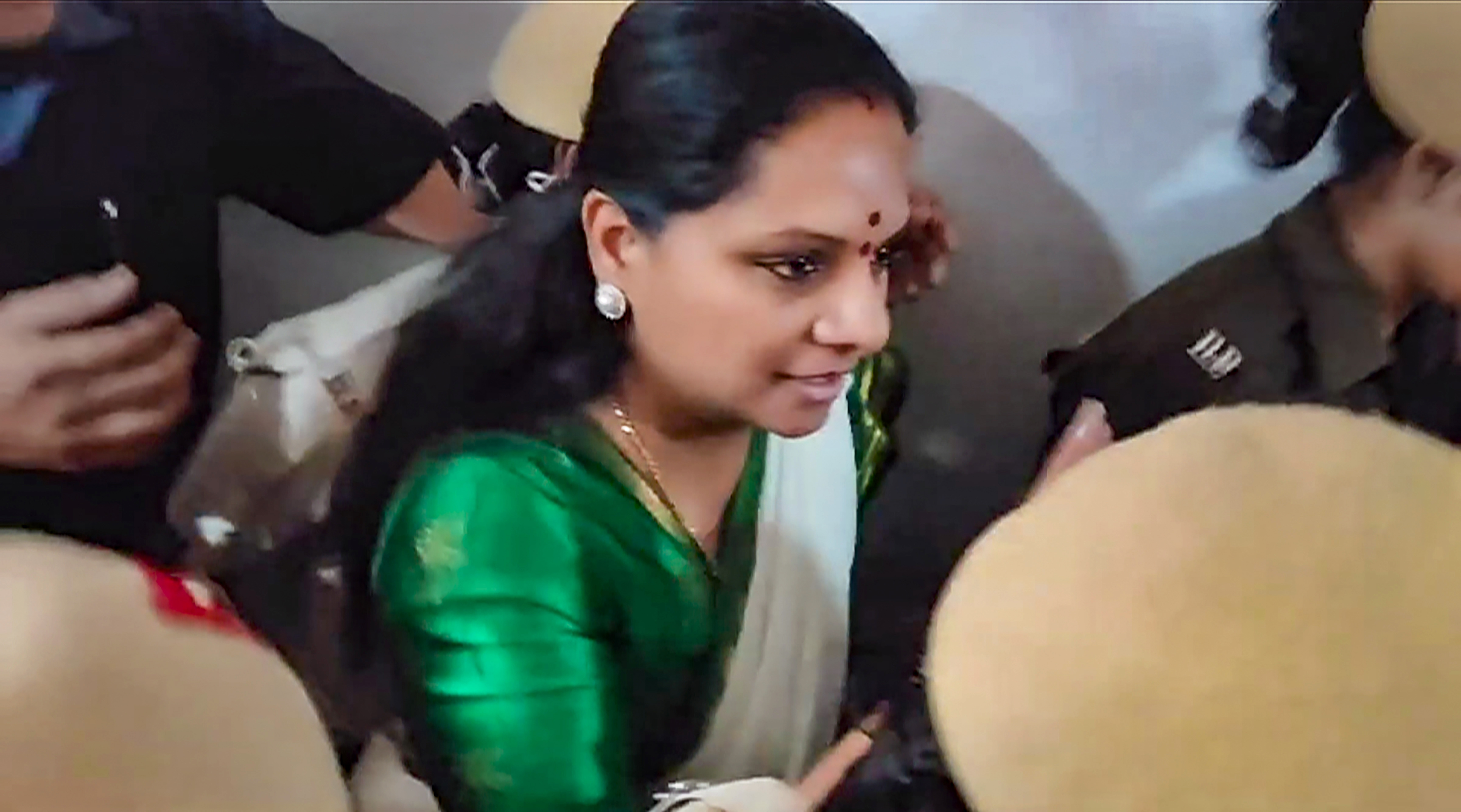 Sent to judicial custody, Kavitha says 'she will come out like a pearl'