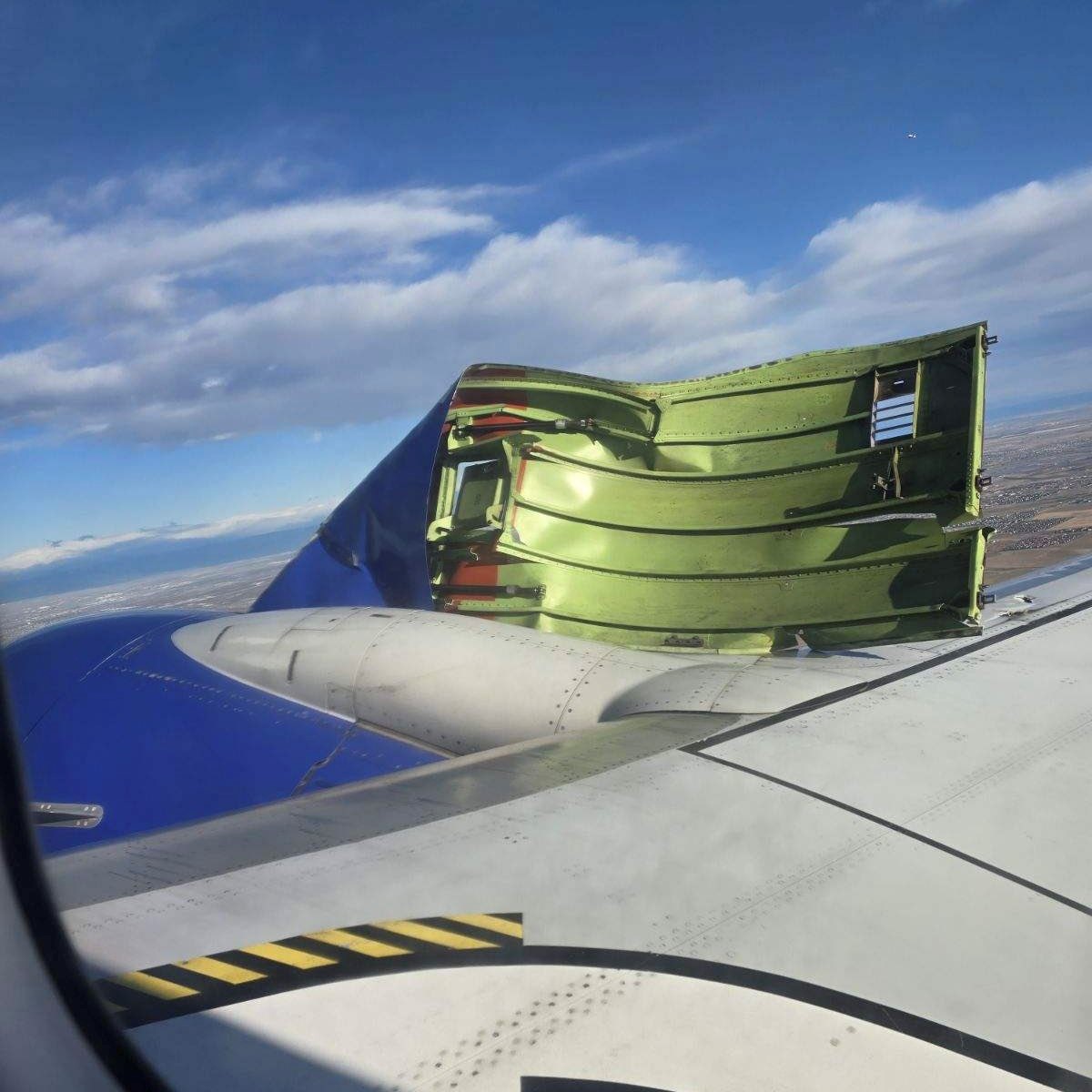 Boeing engine cover falls off during take-off, aircraft makes emergency ...