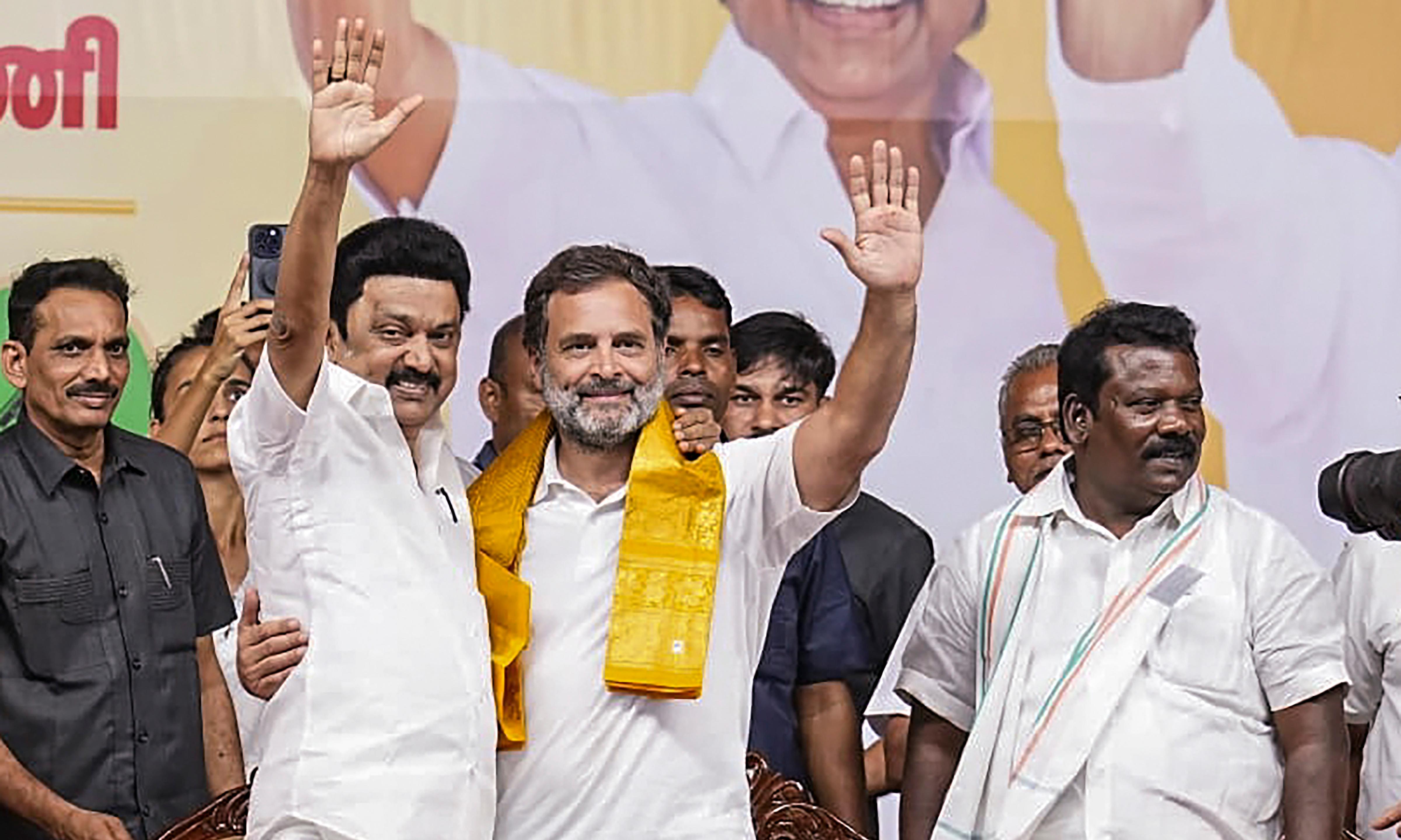 TN: DMK-led alliance heading for clean sweep, leading in all 39 seats