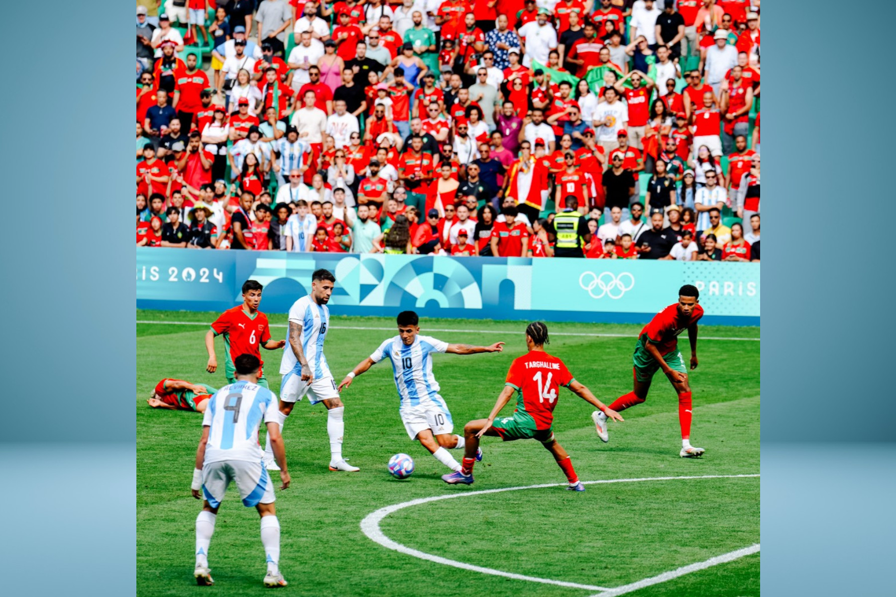 Chaos at Paris Olympics football: Crowd trouble mars Morocco's win over ...