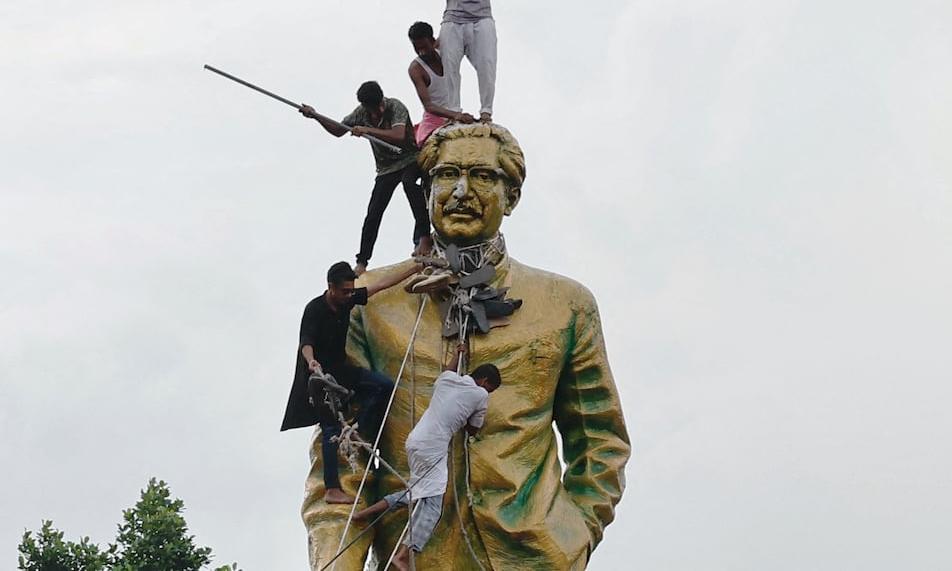 First Law of Democratic Gravity: All statues are felled, sooner or later