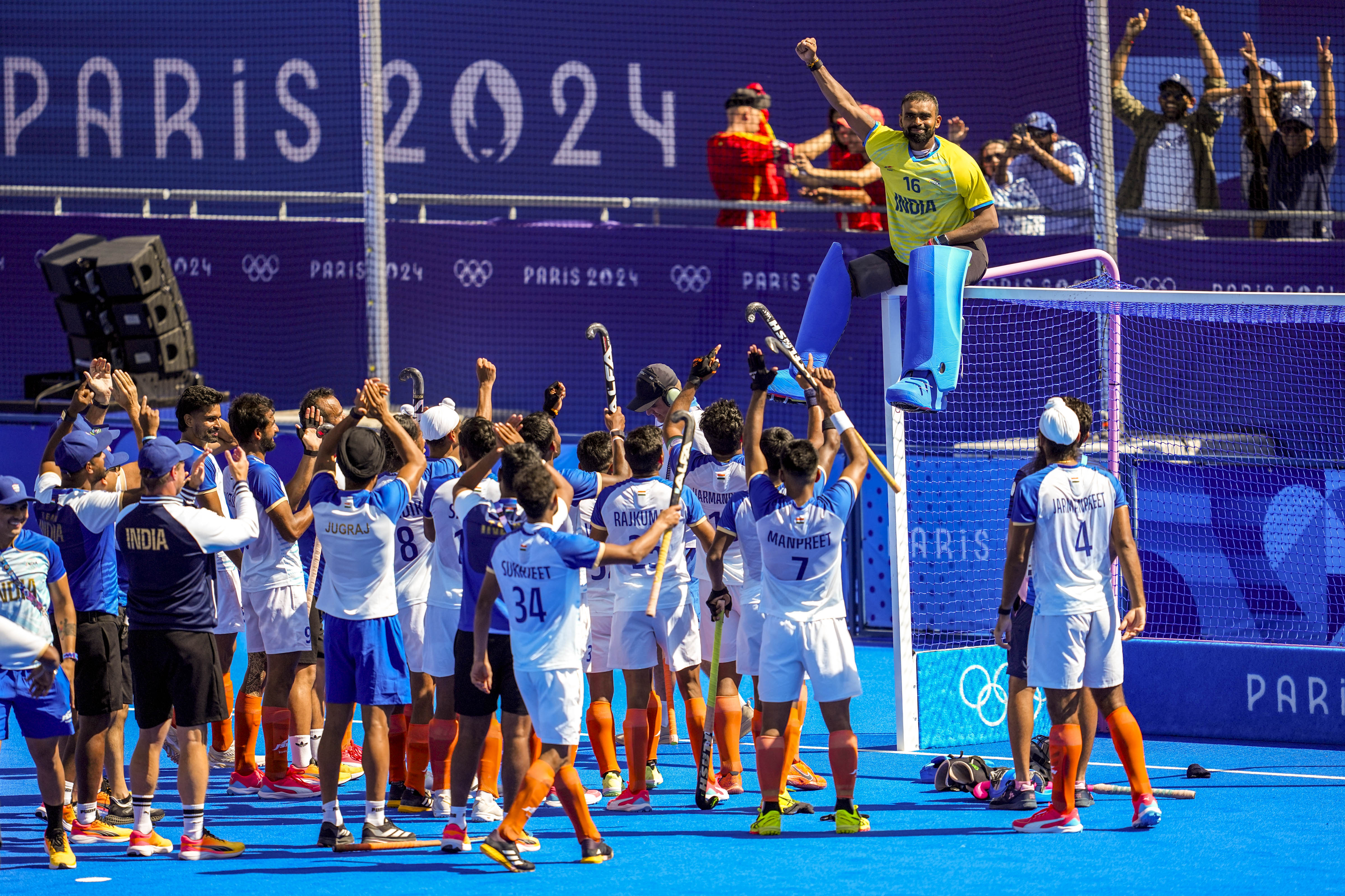 India wins hockey bronze at Paris Olympics after beating Spain 2-1