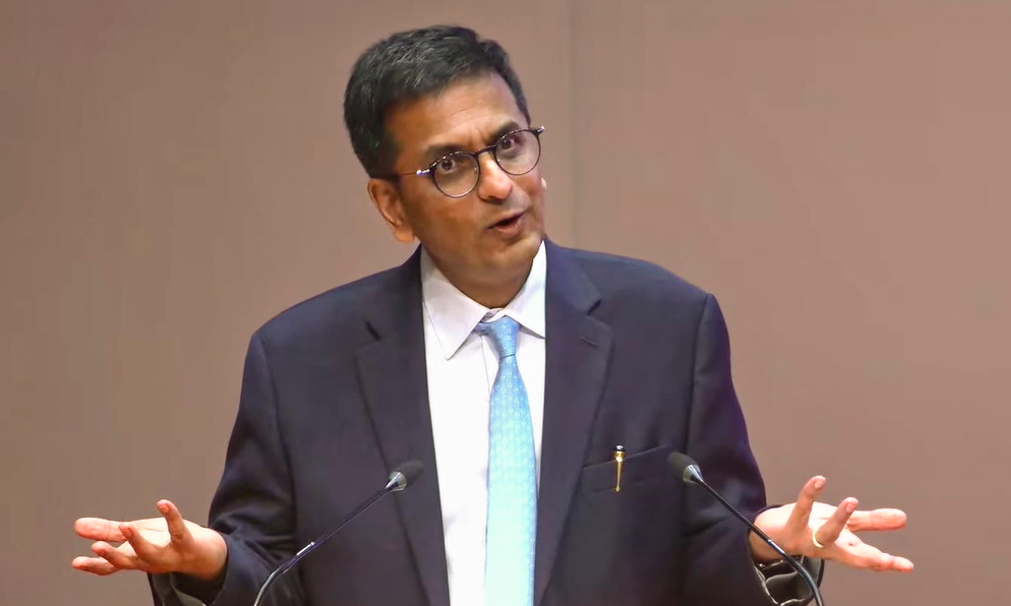 AI can aid but not replace human judgment: Ex-CJI Chandrachud