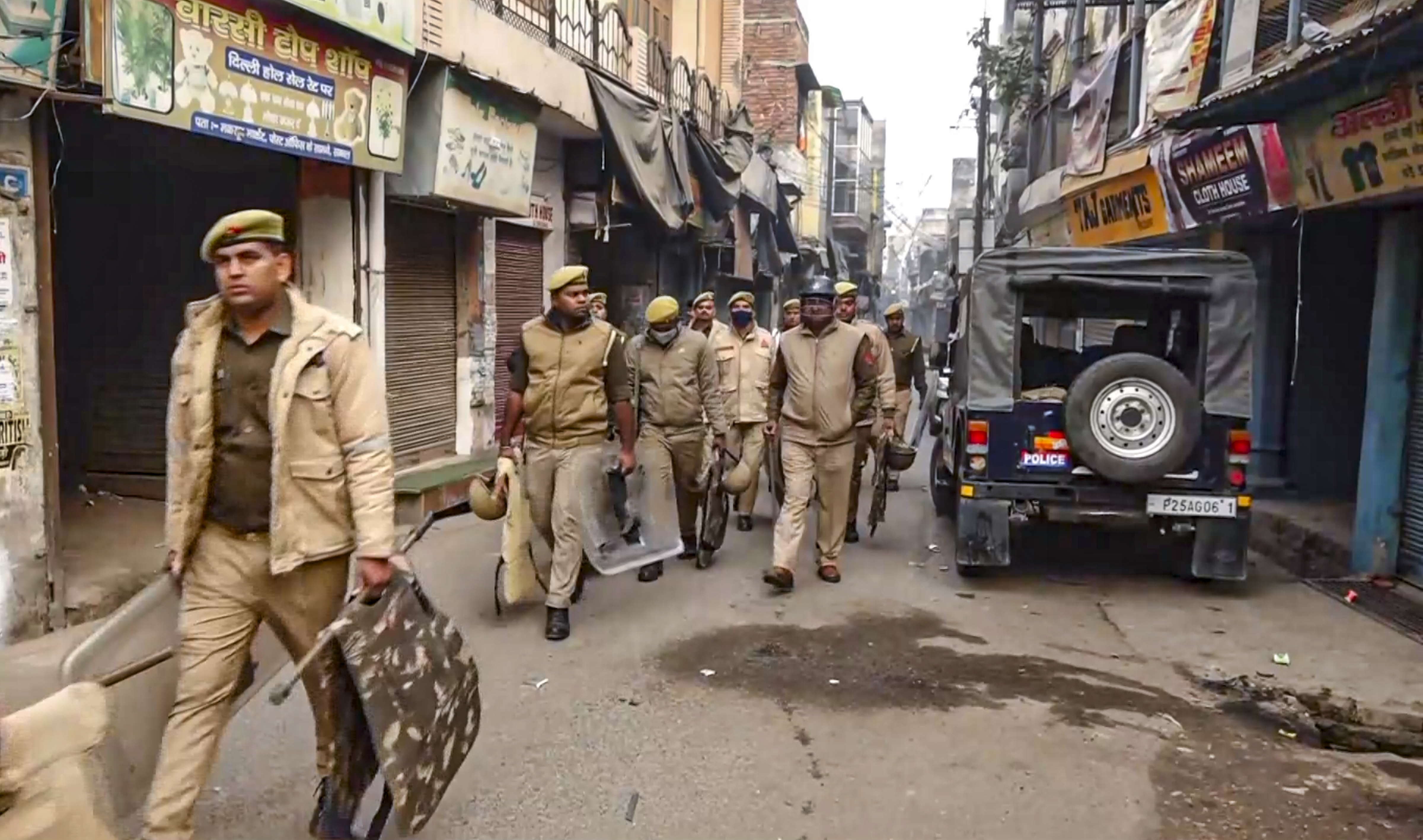 Sambhal tense day after clashes; SP MP, MLA's son booked, 25 arrested