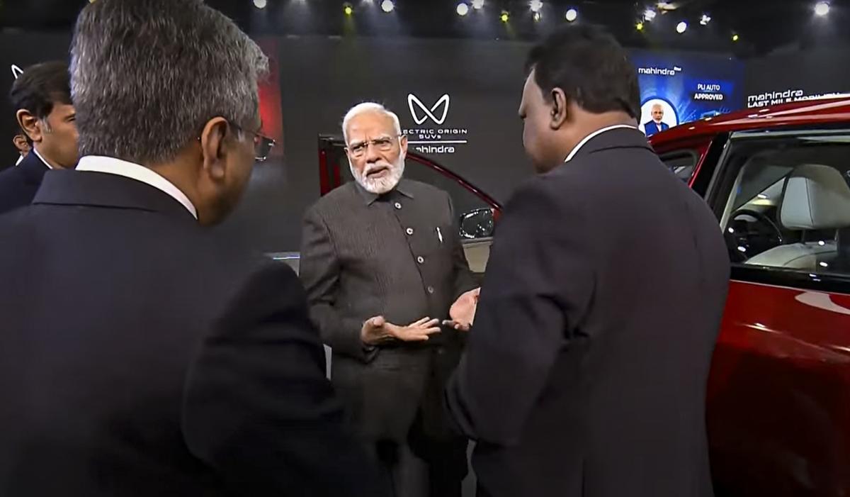 India's automotive industry fantastic, future-ready: PM Modi at global expo