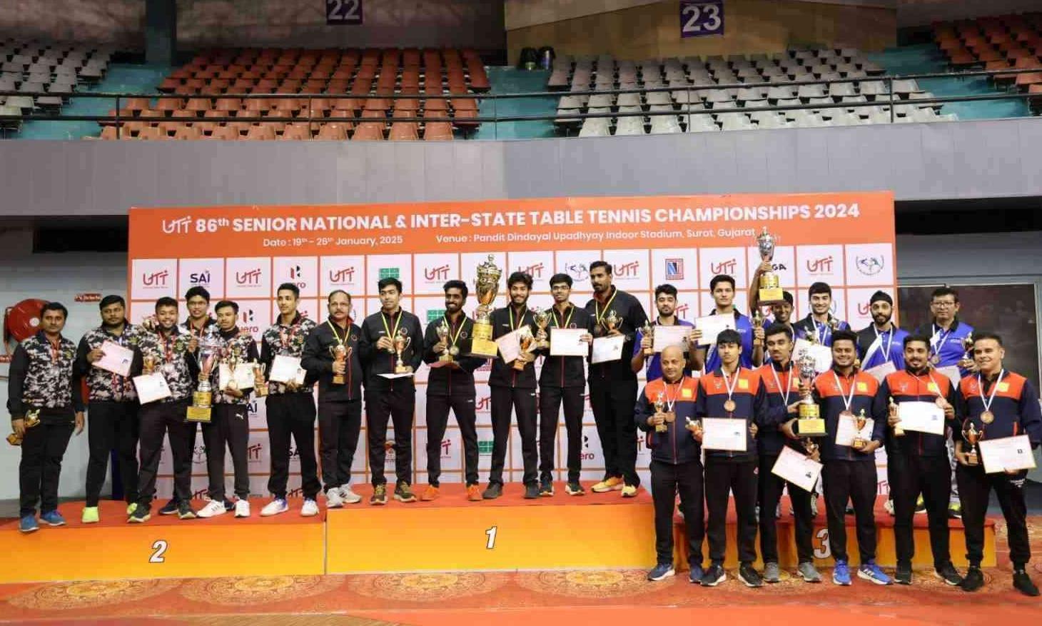 TT Nationals: PSPB, RSPB bag team titles after thrilling finals in Surat