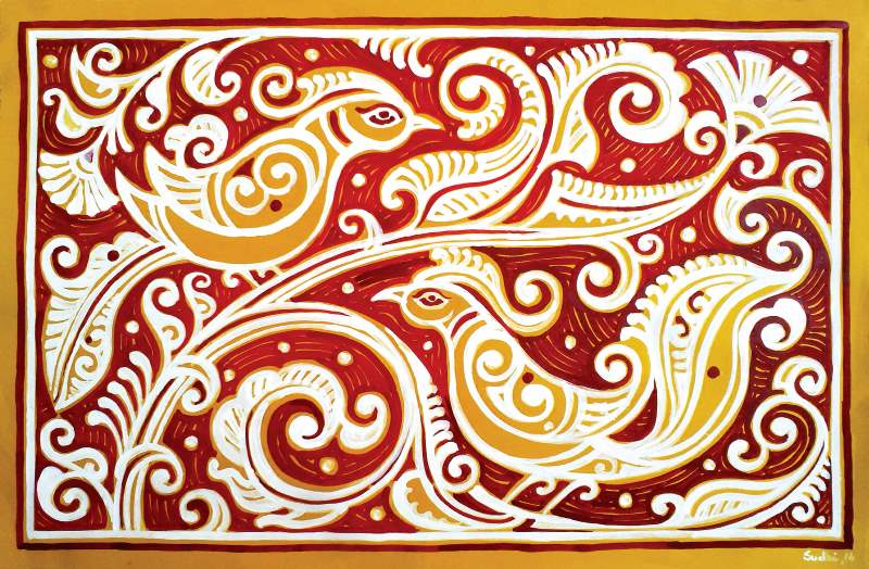 How Alpana, the floor art of Bengal, became a part of its culture milieu