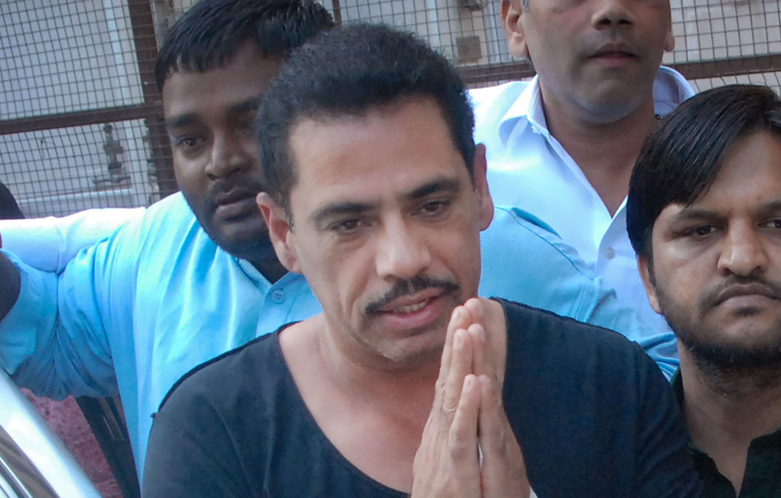 'Hope Adani is questioned soon', says Robert Vadra